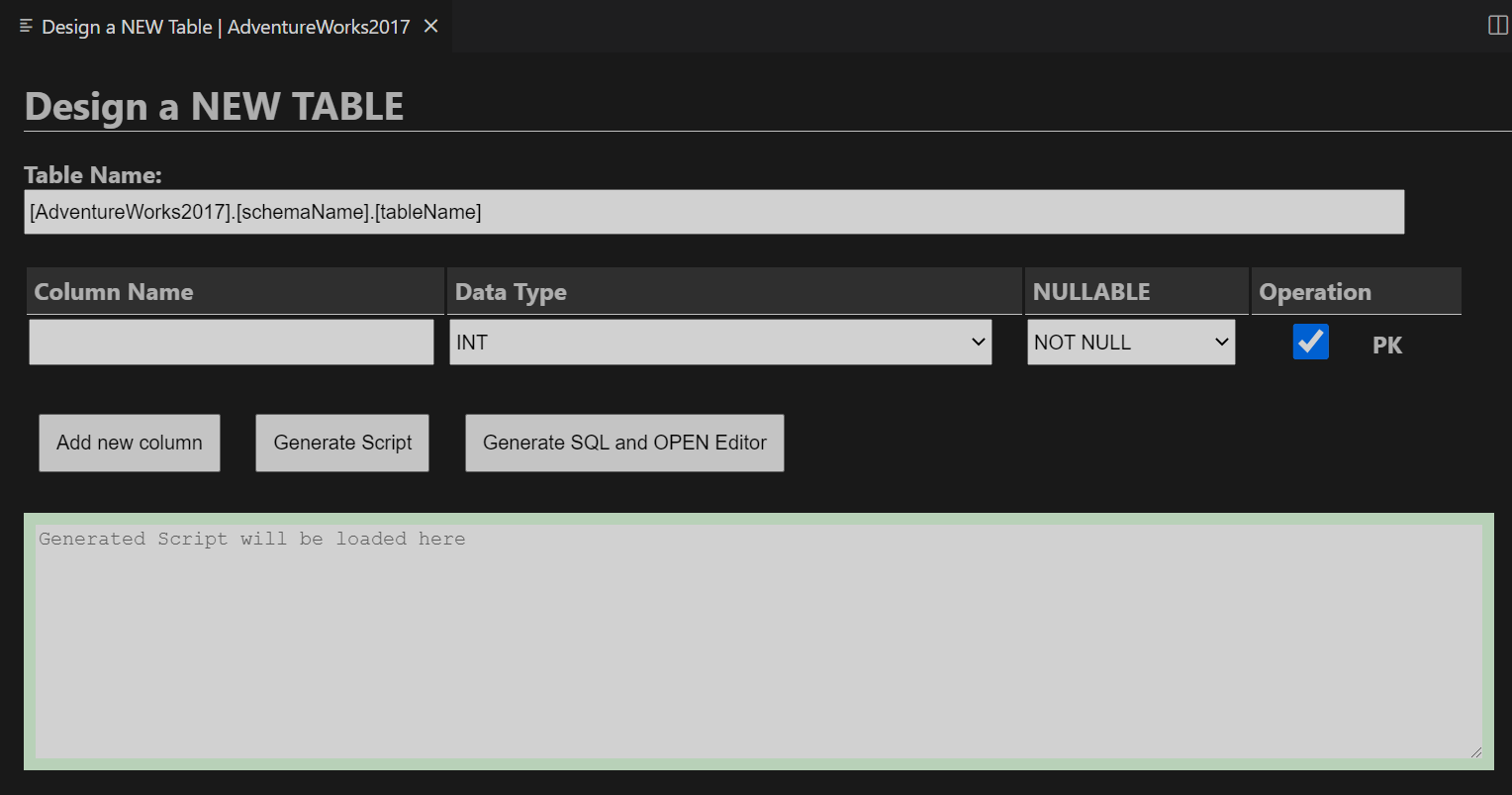 MSSQL Scripts and Utilities - Visual Studio Marketplace